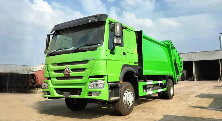garbage compactor truck - garbage truck for sale - Sinotruk