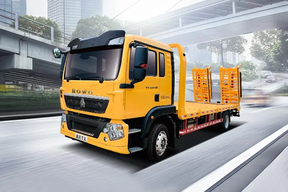 Howo TX 4×2 Flatbed Truck - Truck Crane China - Sinotruk