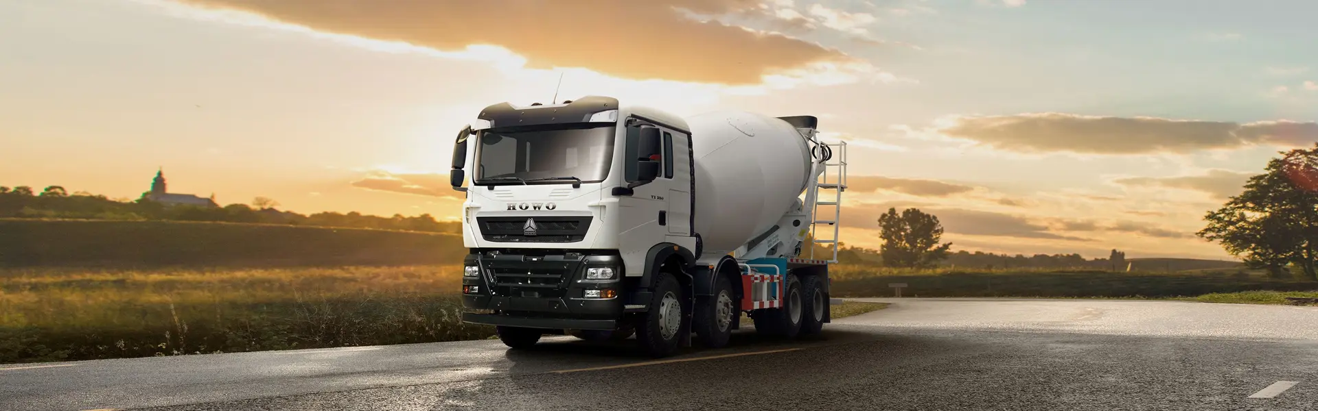 Howo NX 8×4 Mixer Truck - howo concrete mixer truck - Sinotruk