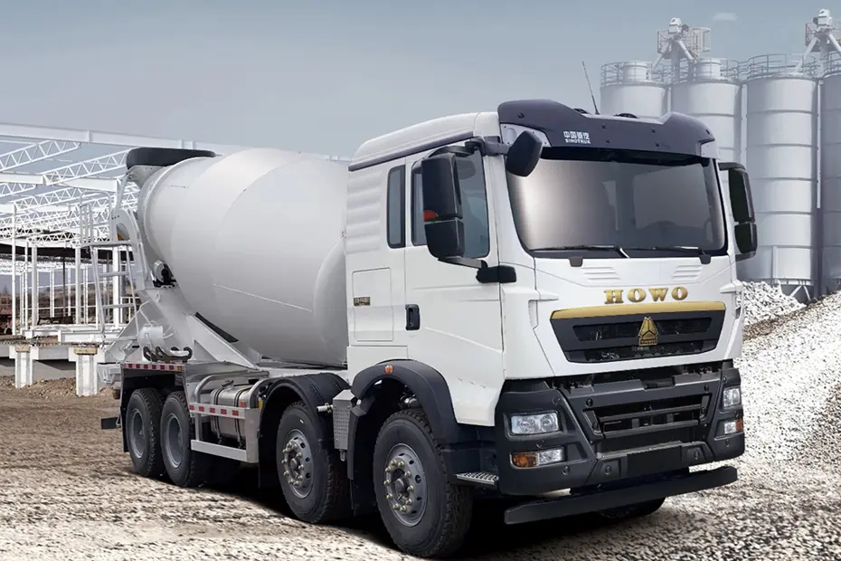 Howo TX 8×4 Mixer Truck - howo concrete mixer truck - Sinotruk