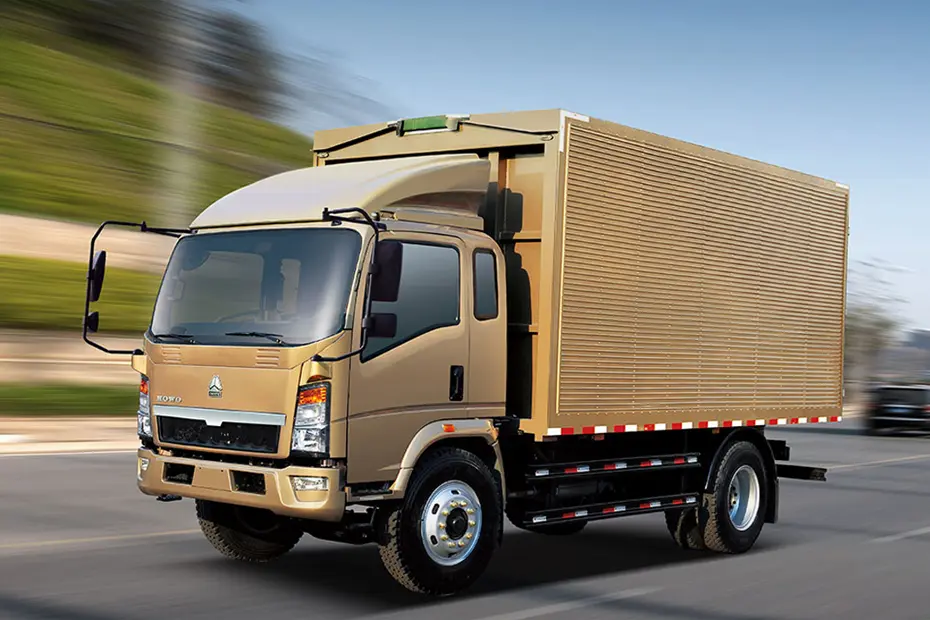 ‌Sinotruk 4×2 Light Wing Van Box Truck - Howo Light Truck - sinotruk factory